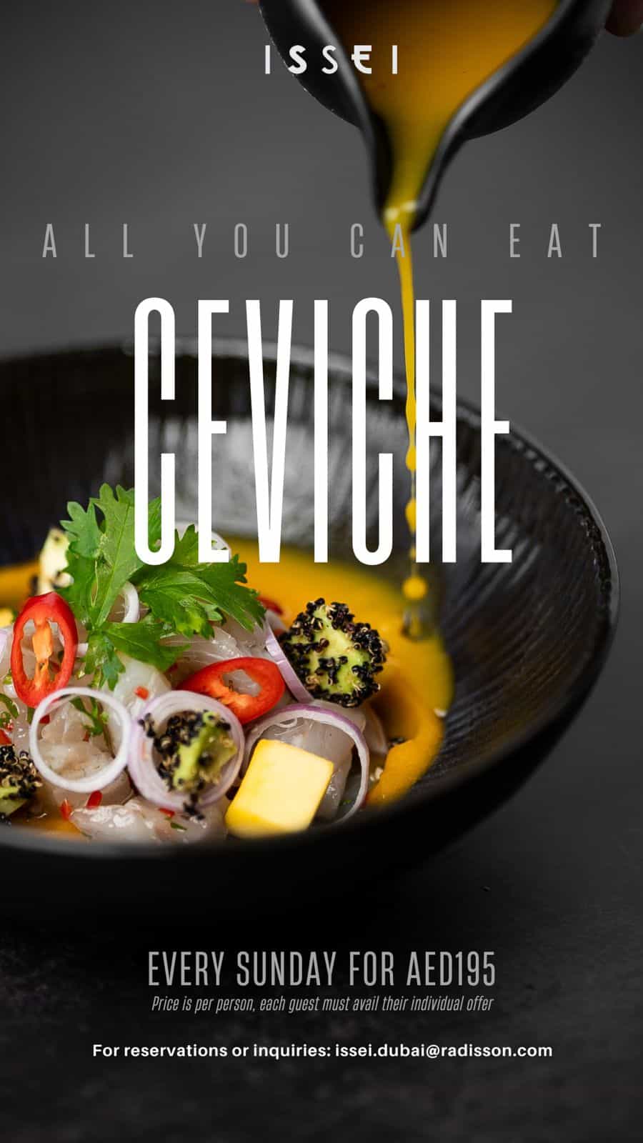 Discover Weekly Vibes and Offers at Issei Dubai (Discover Weekly Vibes ...